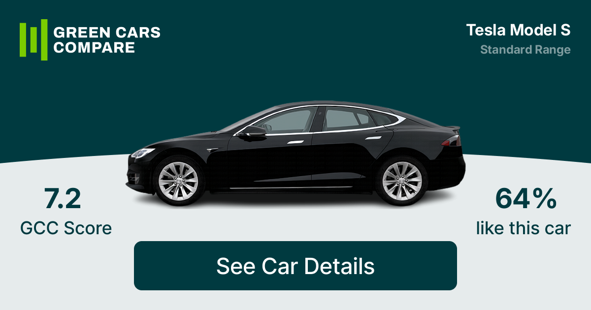 Tesla Model S Standard Range 2019 2020 Compare Electric Car USA Specs Green Cars Compare
