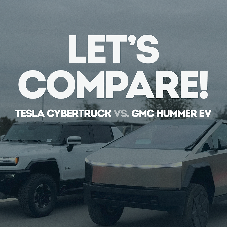 Comparison: Tesla Cybertruck vs GMC Hummer EV | Green Cars Compare Blog