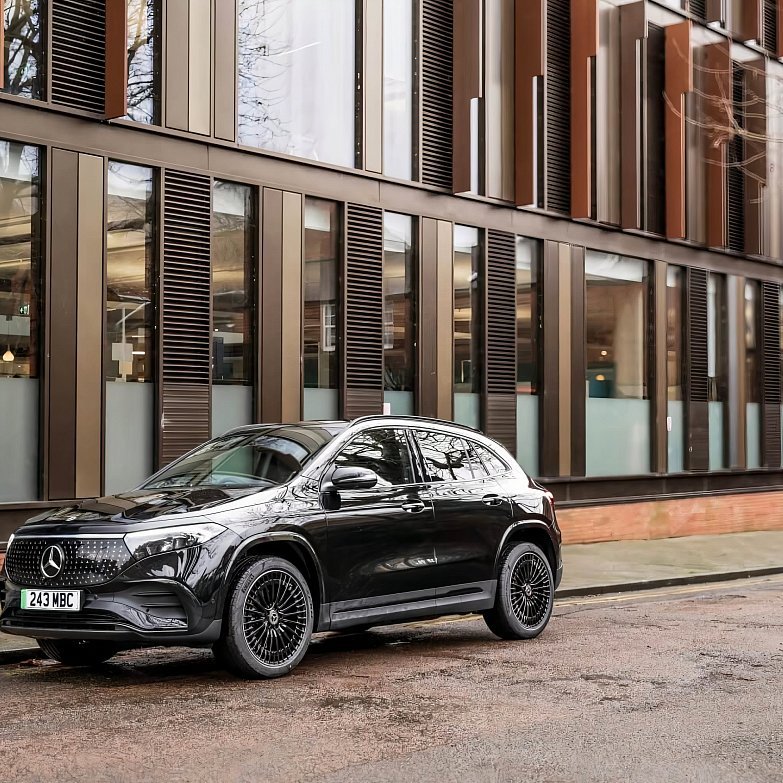 Mercedes EQA 350 4MATIC 2025 - EV Range Map USA | Green Cars Compare