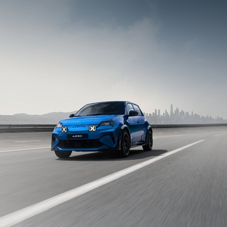 Alpine A290 180 hp 2025 - EV Range Map Global | Green Cars Compare