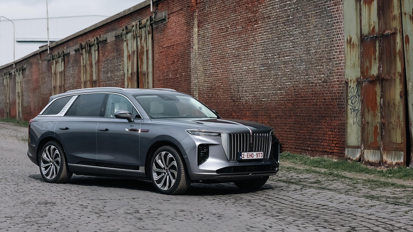 Hongqi E-HS9 99 kWh 2025 - EV Range Map USA | Green Cars Compare