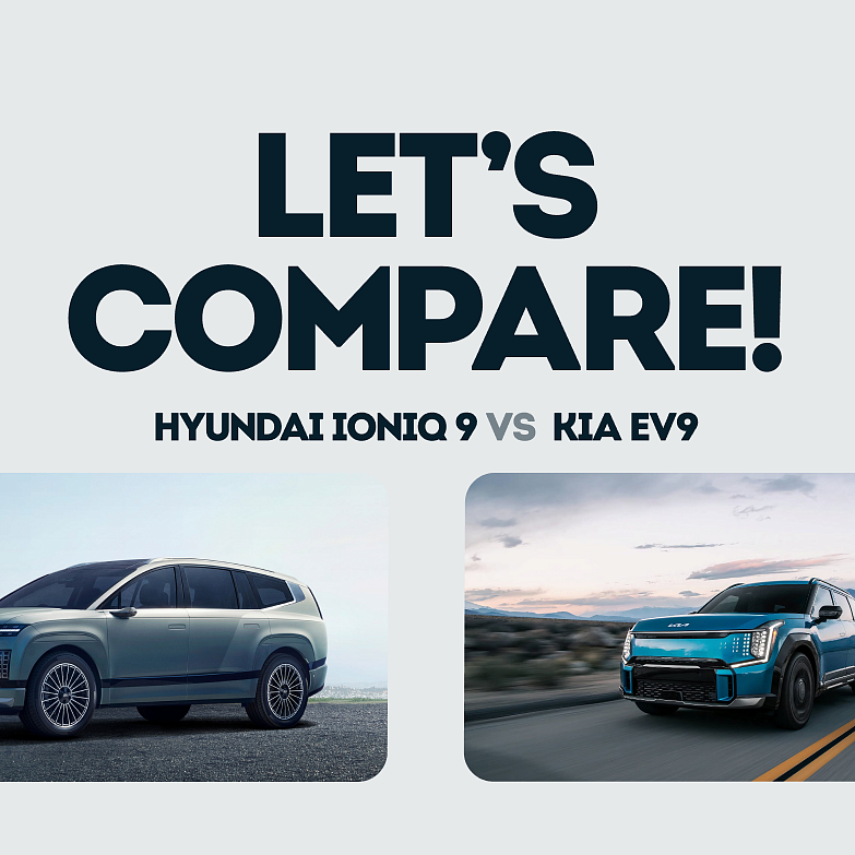 Comparison: Hyundai Ioniq 9 vs Kia EV9 | Green Cars Compare Blog