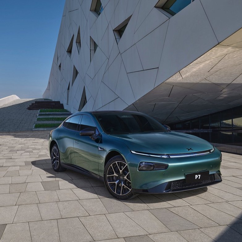 XPENG P7 Wing Edition 2025 - EV Range Map USA | Green Cars Compare
