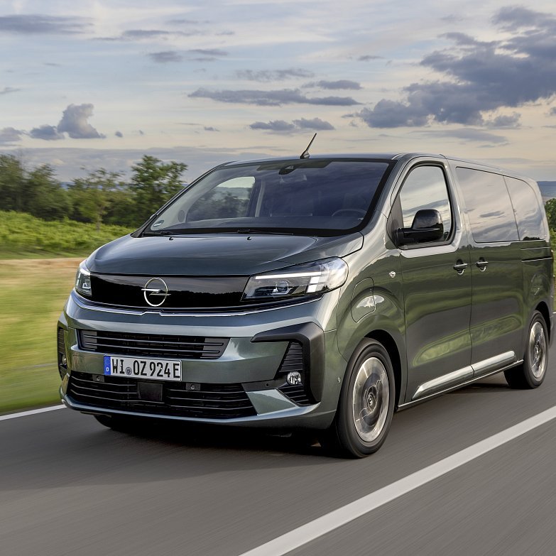 Opel Zafira Electric Life L2 50 kWh 2025 - EV Range Map USA | Green Cars Compare