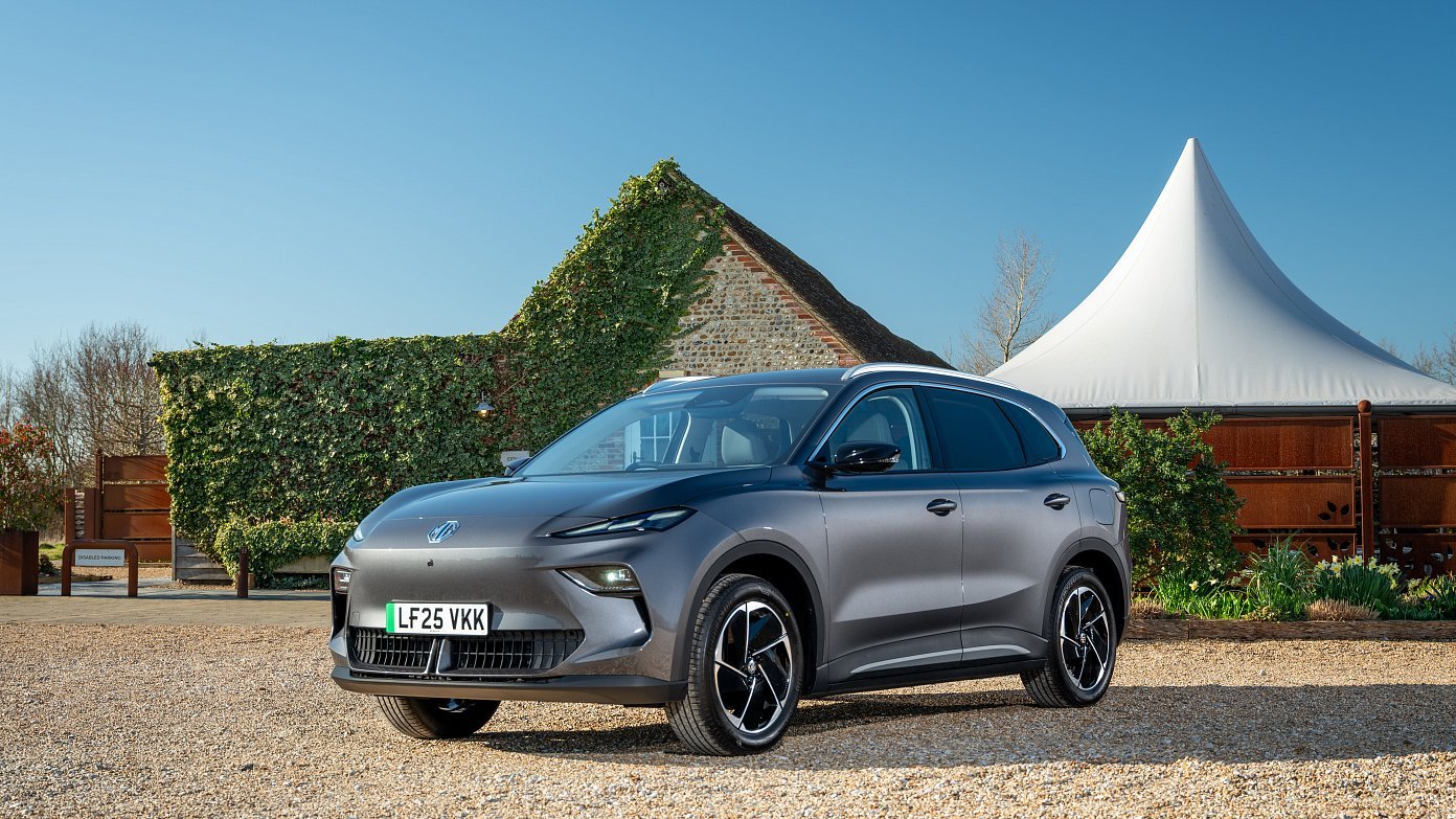 MG MGS5 EV 49 kWh 2025 - EV Range Map USA | Green Cars Compare