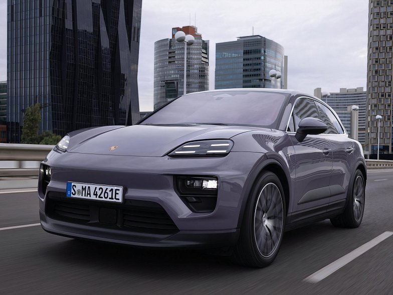 Porsche Macan 4 Electric 2025 - EV Range Map USA | Green Cars Compare