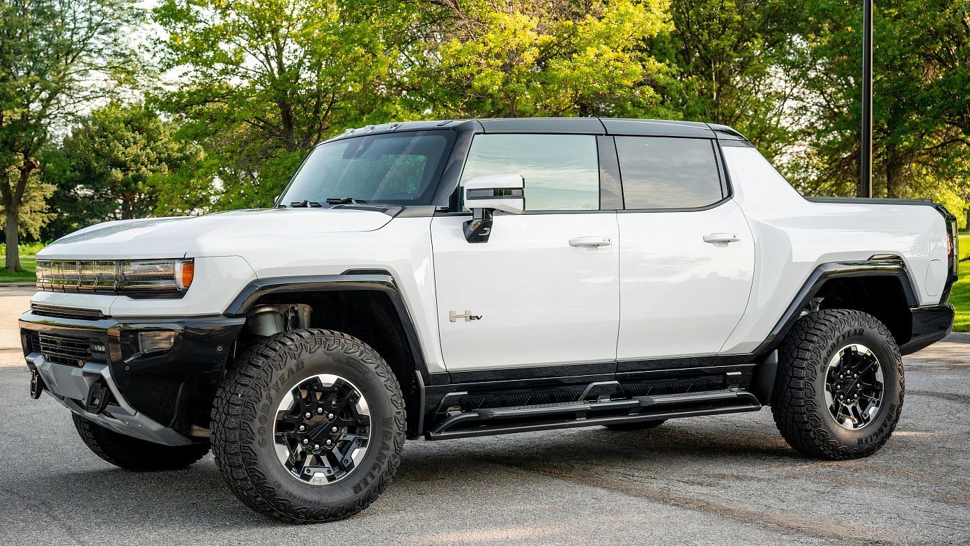 GMC Hummer EV Pickup 3X Standard Range 2025 - EV Range Map USA | Green ...