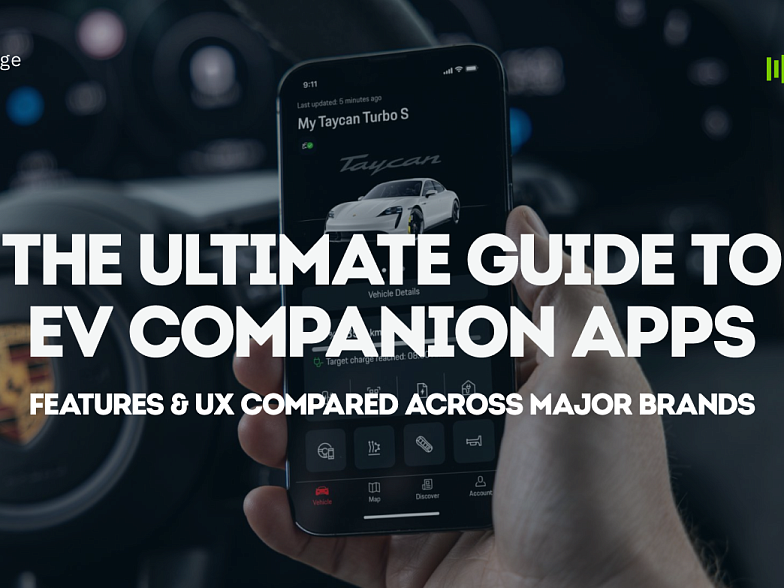 The Ultimate Guide to EV Companion Apps: Features & UX Compared Across ...